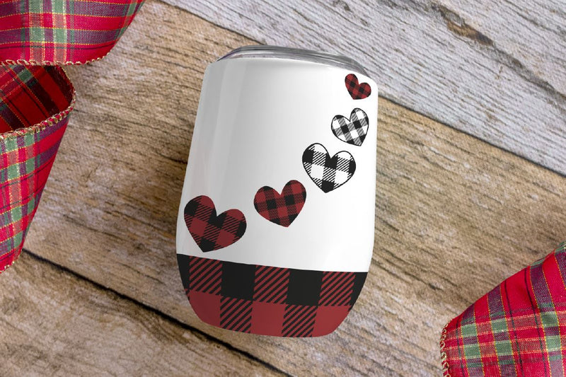 Buffalo Plaid SVG Buffalo Plaid Heart SVG Valentines SVG Buffalo Plaid ...