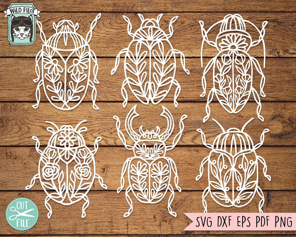 Bug Bundle SVG Cut File - So Fontsy