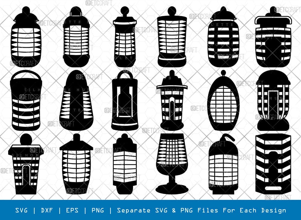 Bug Zapper Silhouette, Bug Zapper SVG, Mosquito Killer Svg, Electric ...