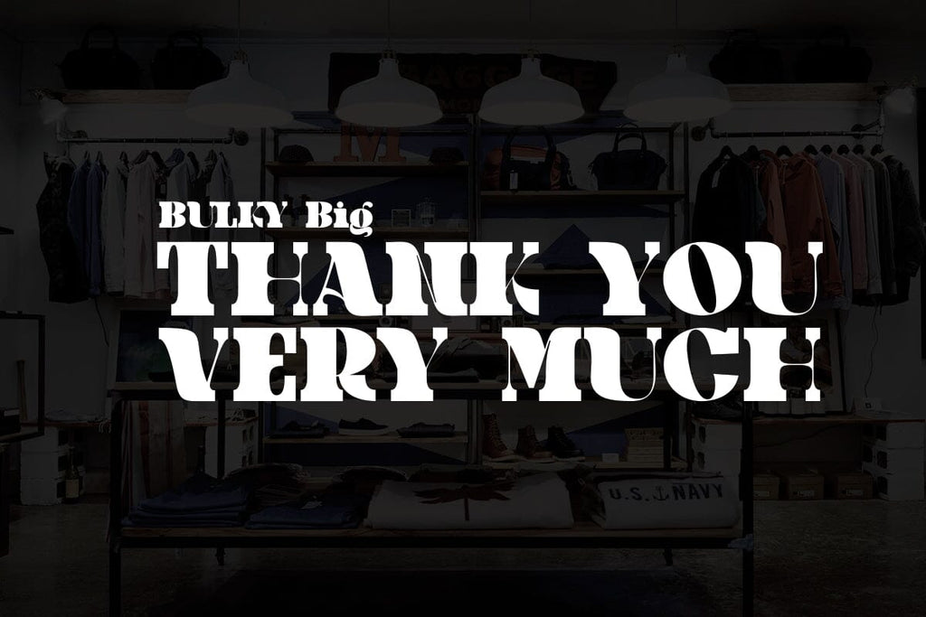 Bulky Big - So Fontsy