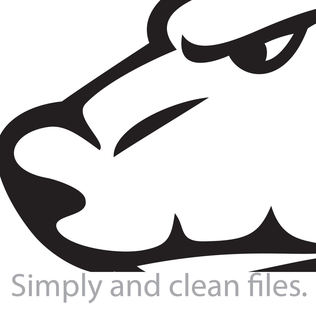 Bull head. Cut files for Cricut. Clip Art silhouettes (eps, svg, pdf ...