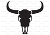 Bull head. Cut files for Cricut. Clip Art silhouette (eps, svg, pdf ...