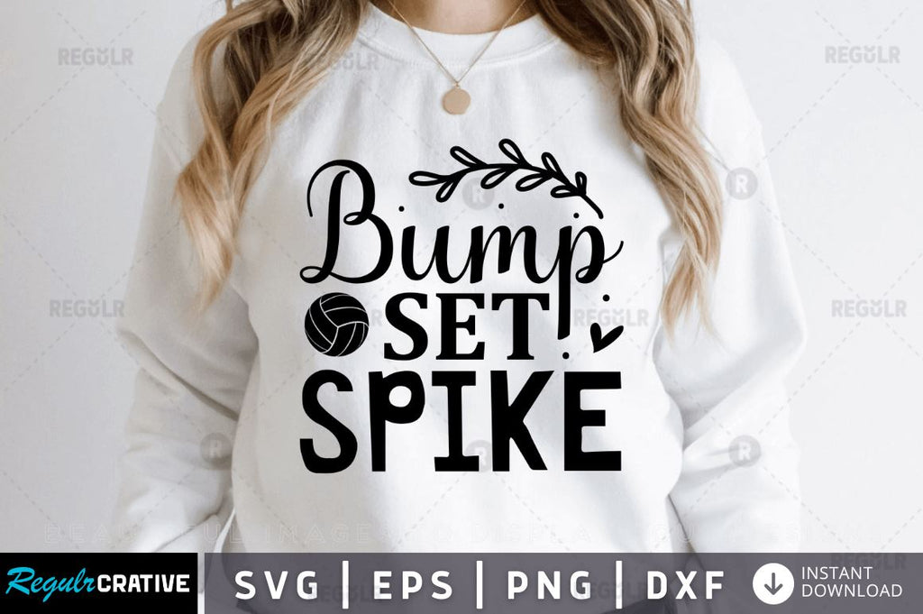 Bump set spike SVG - So Fontsy