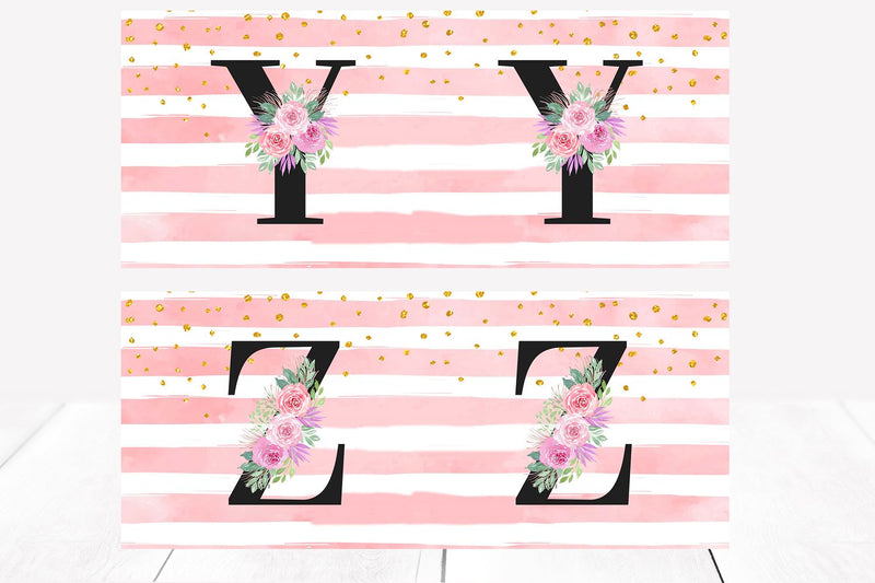 Bundle 26 Monogram mug sublimation designs a-z - So Fontsy