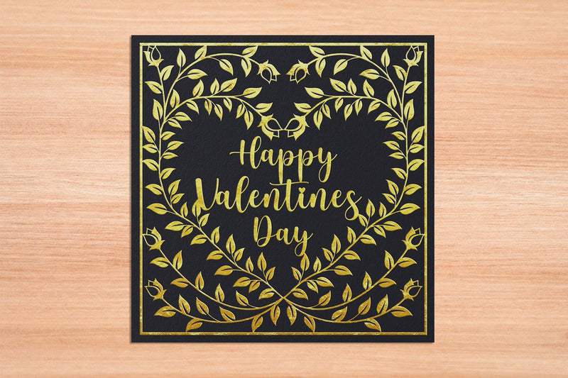 Bundle of 10 Valentine Cards SVG - So Fontsy