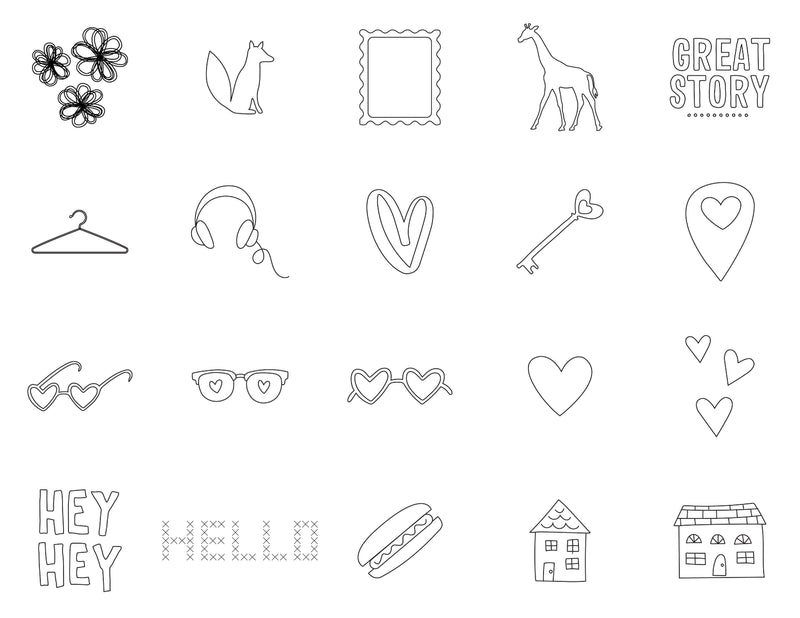 Bundle of Foil Quill SVG Designs, Commercial Use | So Fontsy