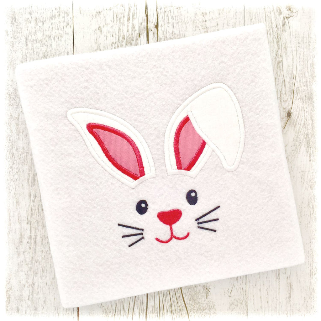 Bunny Face Applique Machine Embroidery Designs, Easter Applique Designs ...