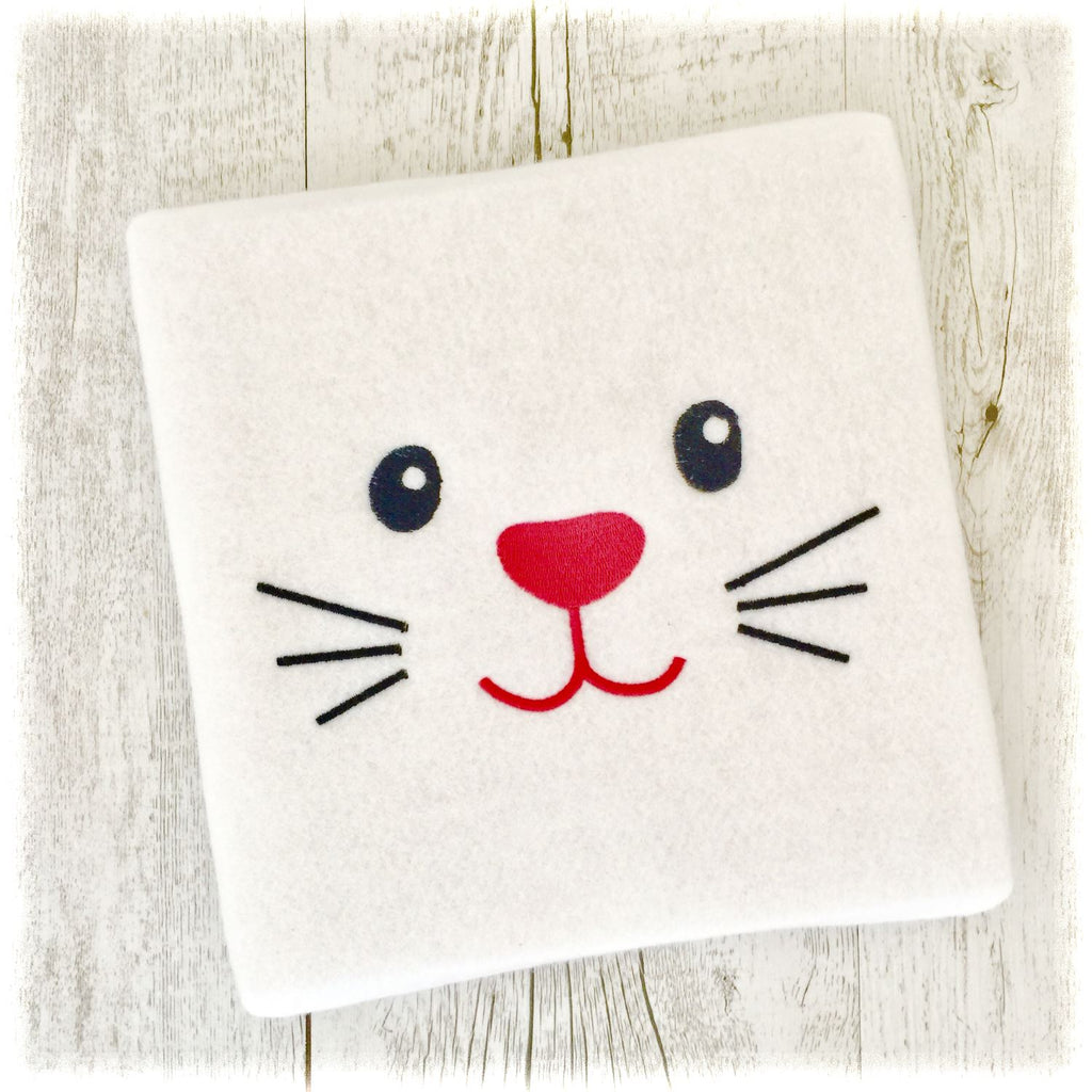 Bunny Face Machine Embroidery Designs, Easter Embroidery Face, Bunny ...