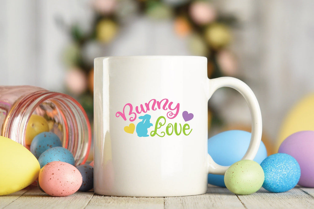 Bunny Love SVG Cut File - So Fontsy