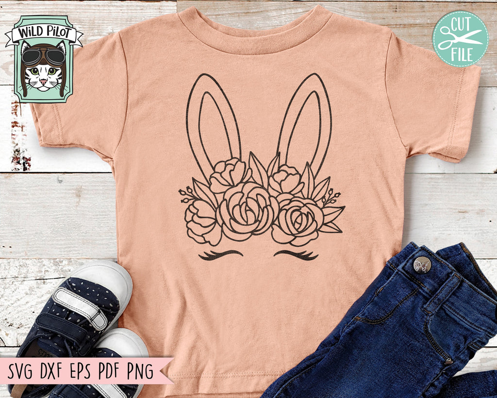 Bunny SVG, Easter Monogram Frame SVG Cut File, Easter Bunny PNG, Easter ...