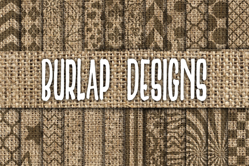 Burlap Designs Digital Paper Textures - So Fontsy
