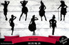 Burlesque Silhouette Vector SVG - So Fontsy