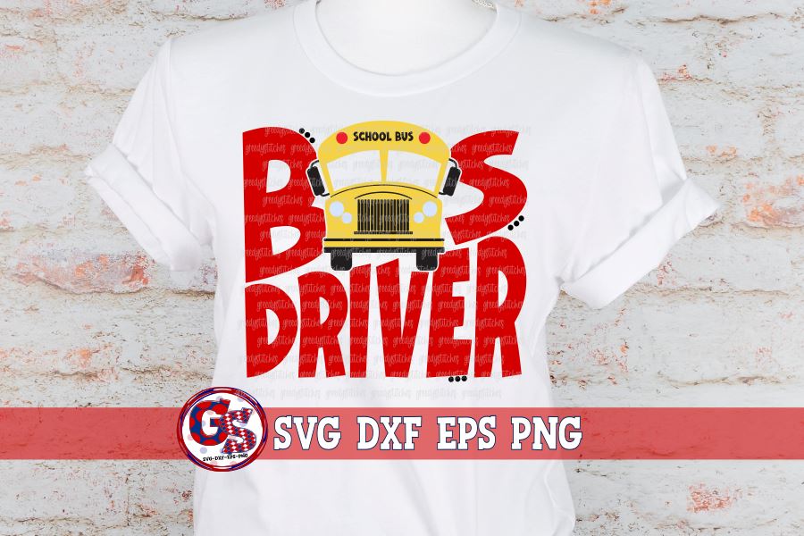 Bus Driver SVG DXF EPS PNG - So Fontsy