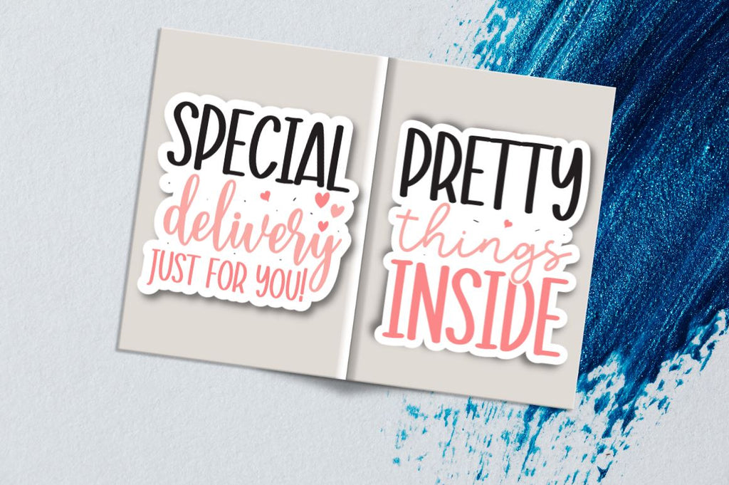 Business Packaging Stickers Bundle - So Fontsy