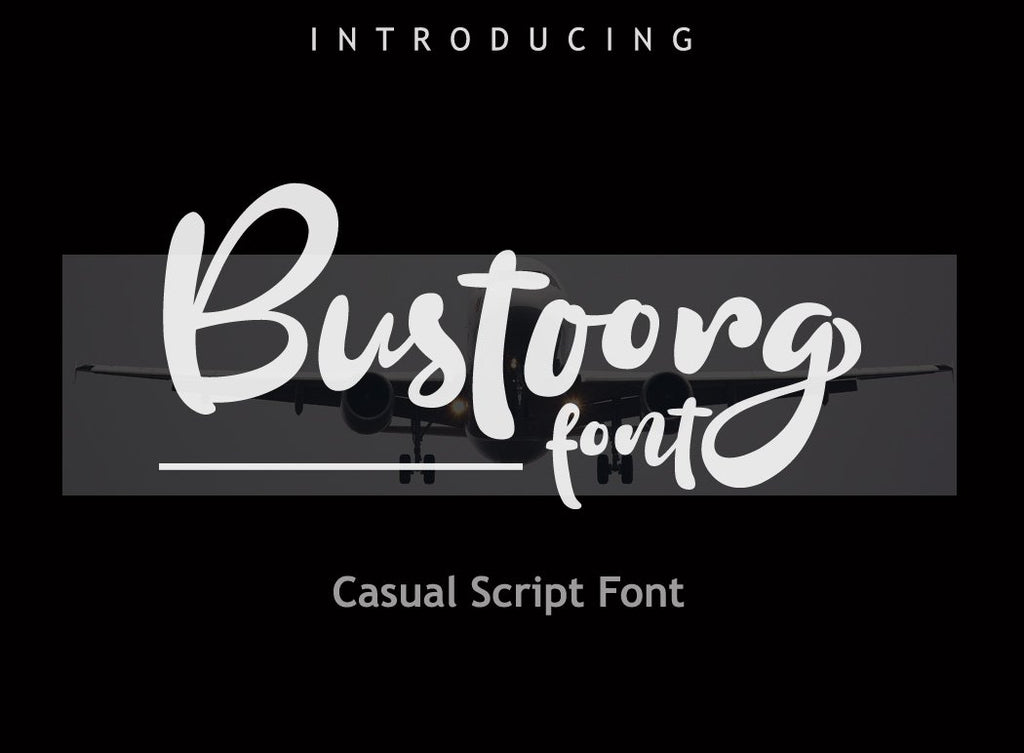 Bustoorg Font - So Fontsy