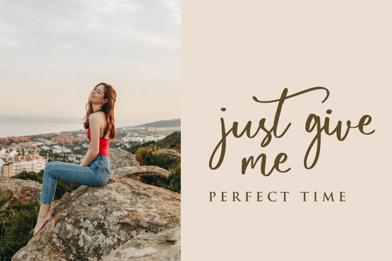 Butgone - Handwritten Script Font - So Fontsy