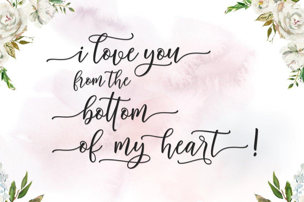 Buttella Script - So Fontsy