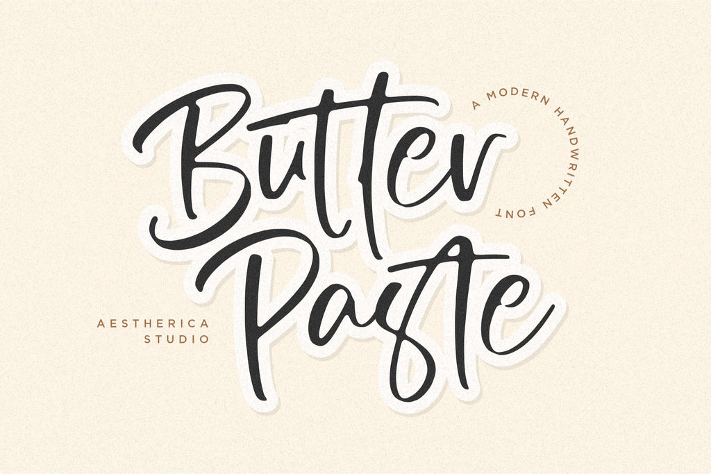Butter Paste - So Fontsy