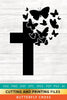 Butterfly Cross SVG PNG EPS DXF File Butterfly SVG Cross SVG - So Fontsy