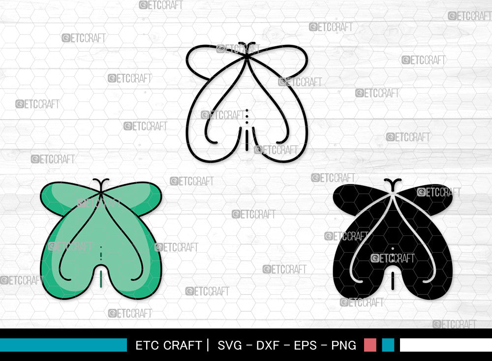 Butterfly Icons Color, Butterfly Svg, Garden Insect Svg, Butterflie ...
