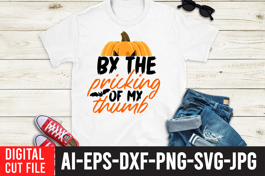 By the Pricking Of My Thumb SVG Cut File - So Fontsy