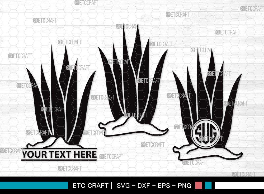 Cactus Monogram SVG | Summer Svg | Cactus Pot Svg | Plant Svg ...