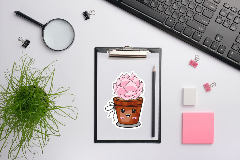 Cactus Plant Sticker Bundle - So Fontsy