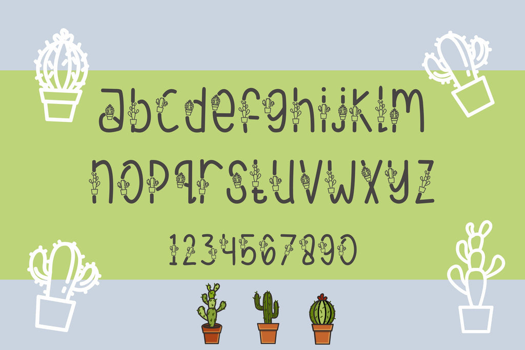 Cactuses - So Fontsy