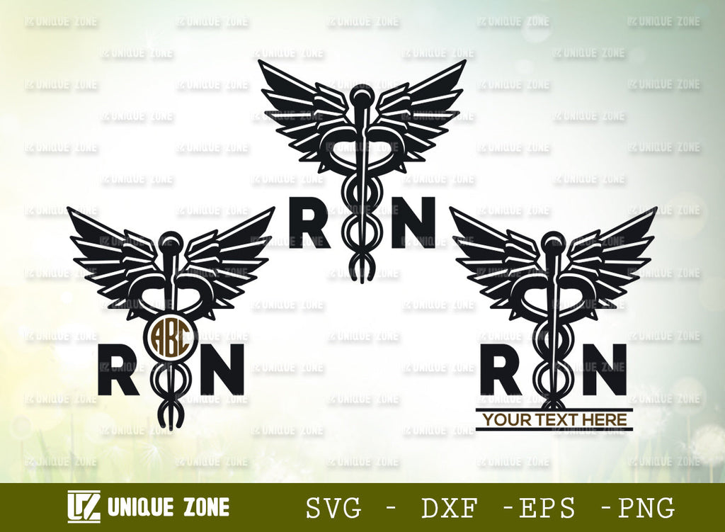 Caduceus Symbol SVG Monogram, Caduceus Svg, Pharmacy Symbol Svg, Wings ...