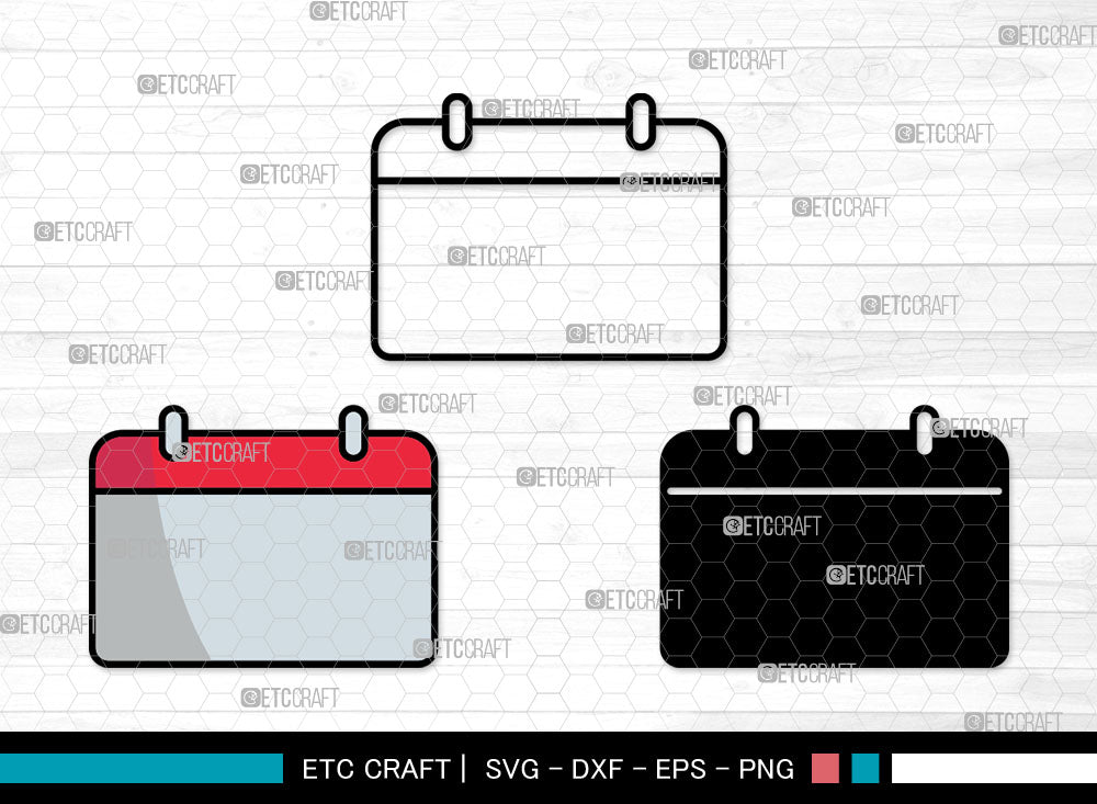 Calendar Icons Color, Calendar Svg, Planner Svg, Calendars, Home ...