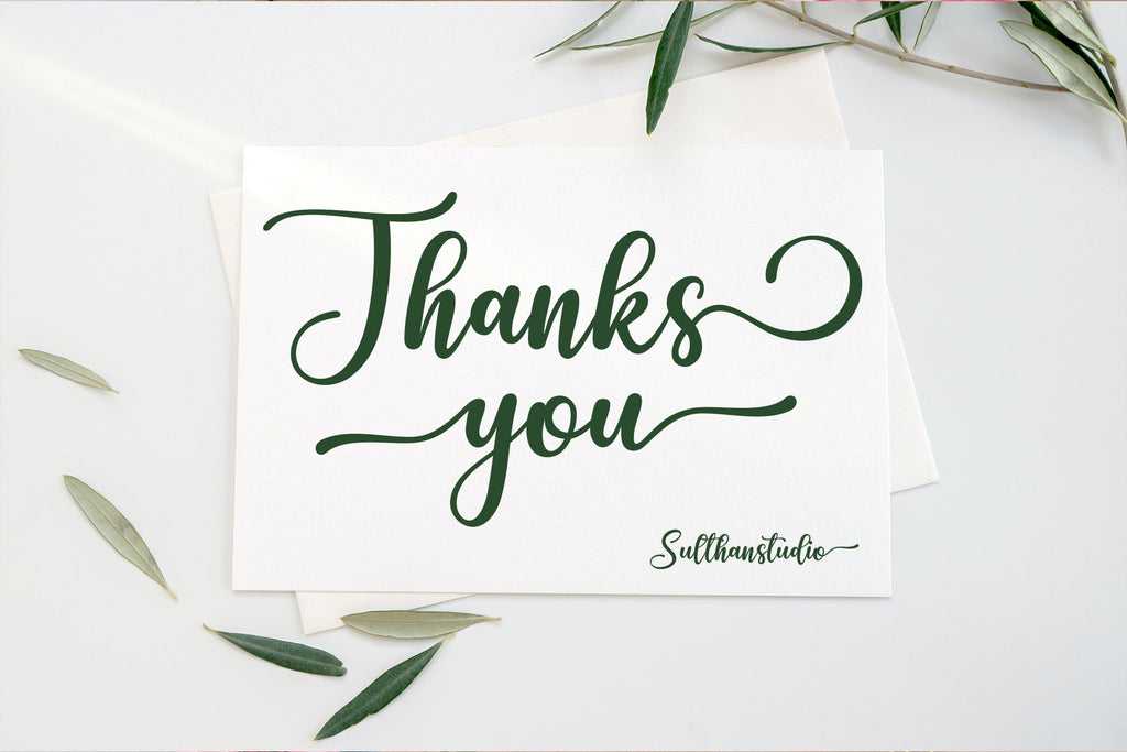 Calista Script - So Fontsy