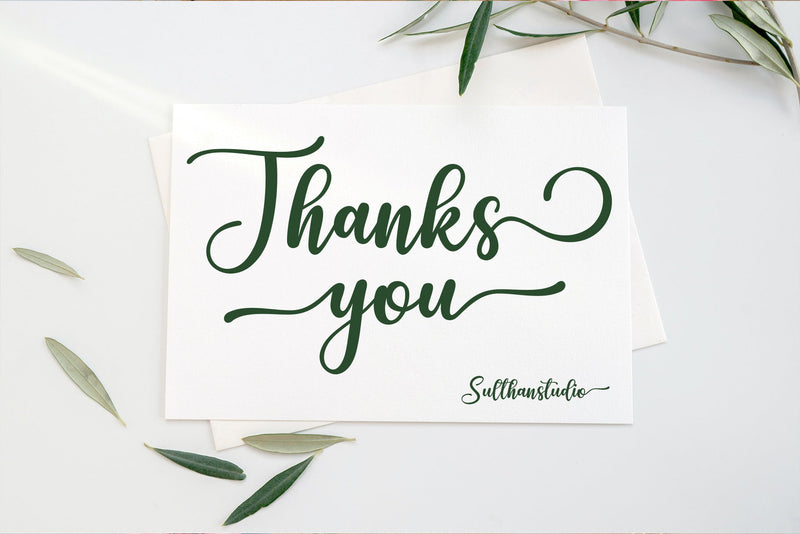 Calista Script - So Fontsy