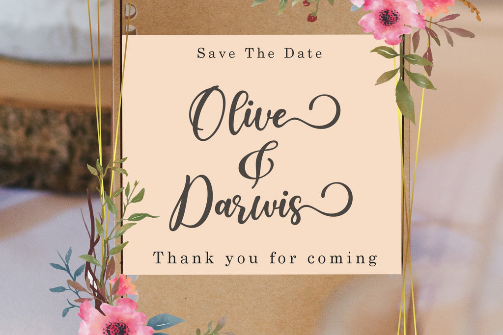 Calista Script - So Fontsy