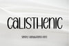Calisthenic - So Fontsy