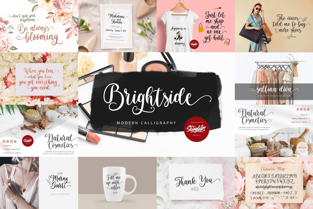 Calligraphy Font Bundle Vol 4 - So Fontsy