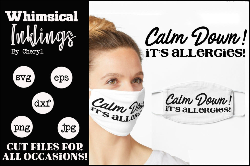 Calm Down SVG - So Fontsy