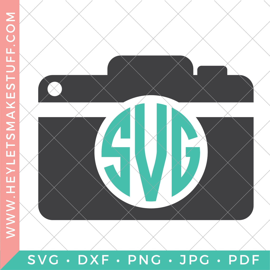 Camera Monogram - So Fontsy