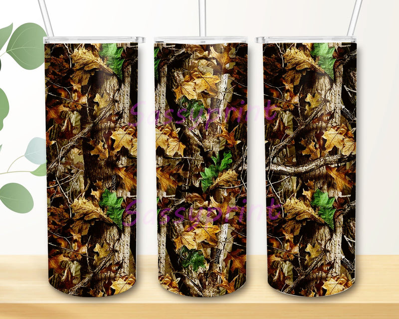 Camo tumbler PNG 20oz Skinny Tumbler Wrap Camouflage Sublimation ...