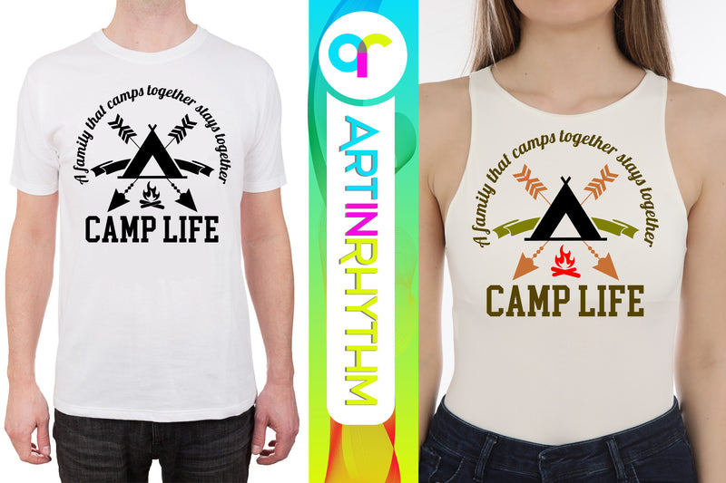 camp svg, camping svg - So Fontsy