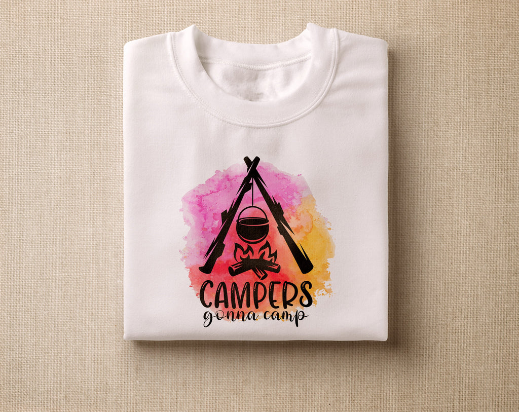 Camping Sublimation Designs Bundle, 20 Designs, Camping PNG Files For ...