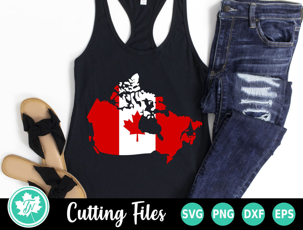 Canada SVG | Canada Day SVG | Country Flag SVG - So Fontsy
