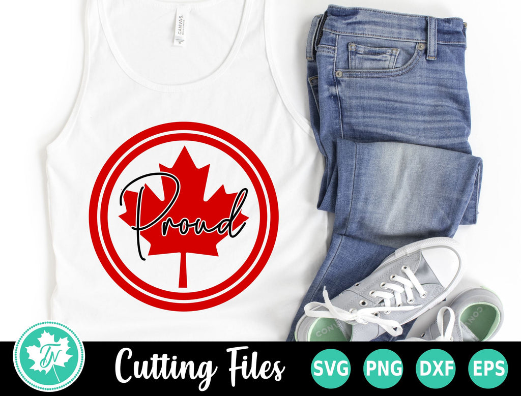 Canada SVG | Canada Day SVG | Proud SVG - So Fontsy