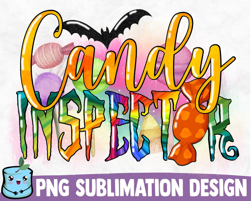 Candy Inspector Sublimation Design - So Fontsy