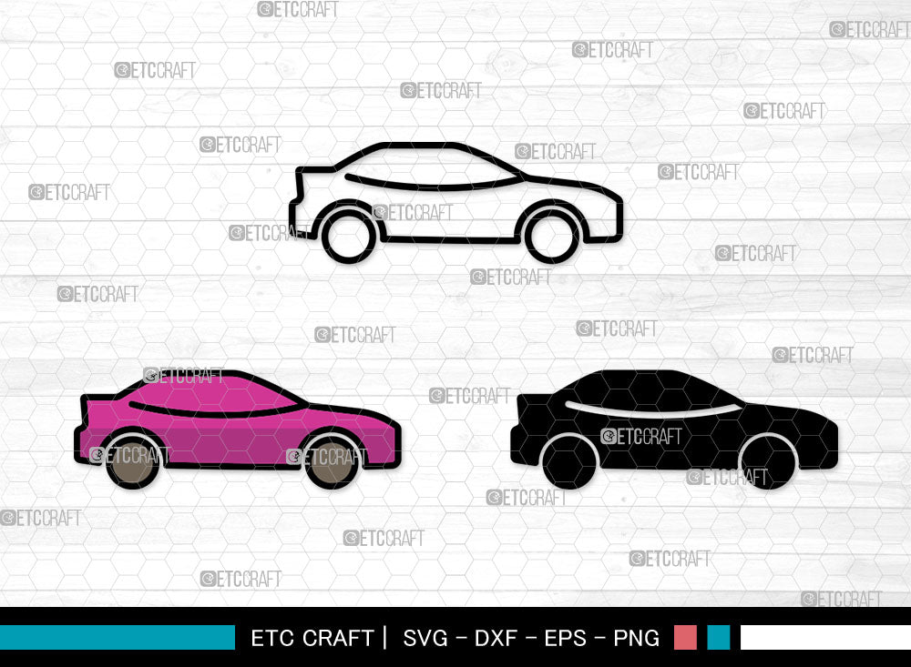 Car Icons Color, Car Svg, Classic Car Svg, Cars, Automobile, Car Bundle ...