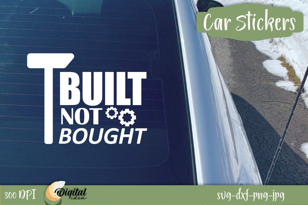 Car Stickers Decals. Funny Bumper Quotes&Sayings svg - So Fontsy