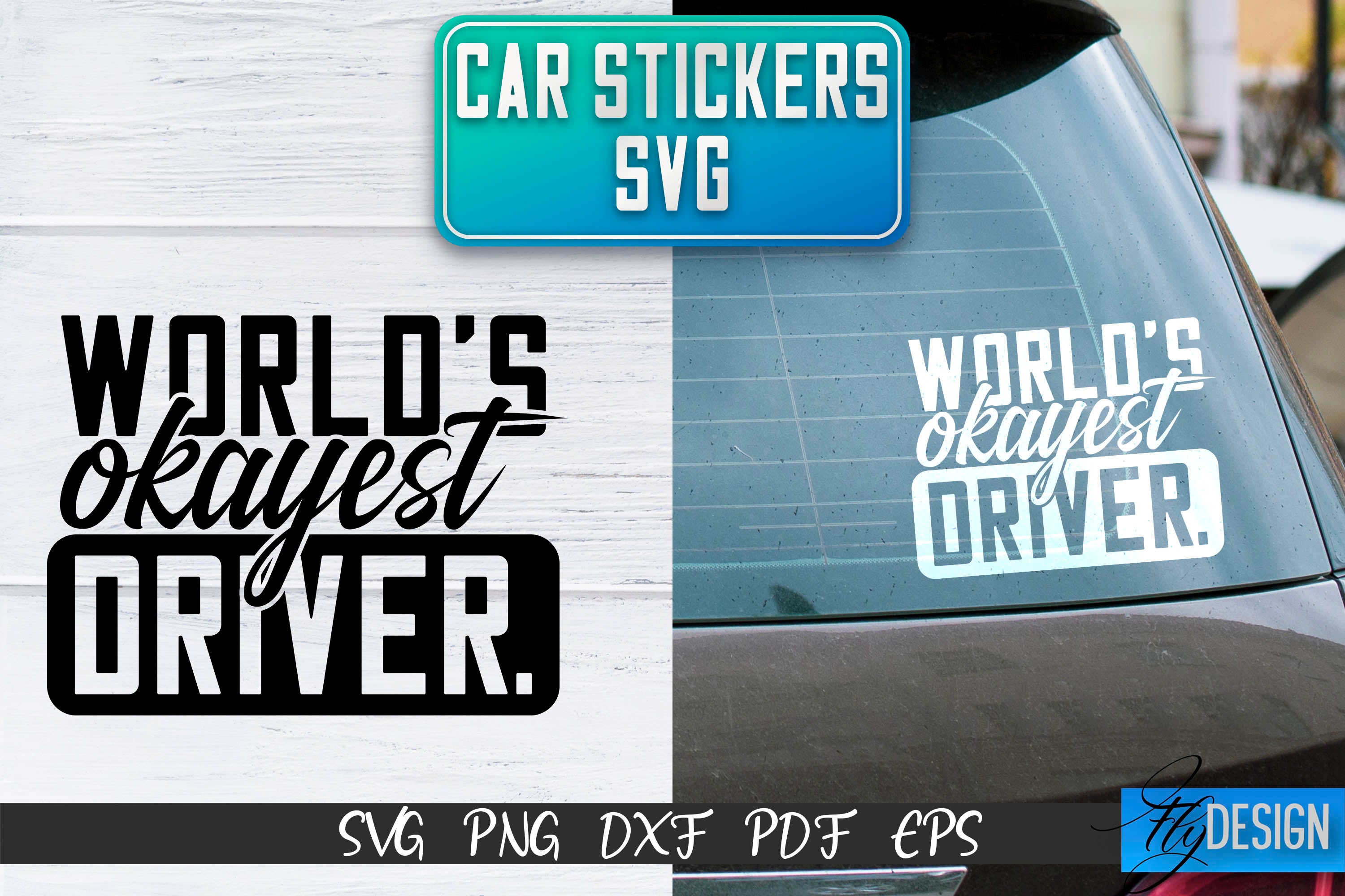 Car Stickers SVG | Car Decals SVG | Funny Quotes SVG - So Fontsy