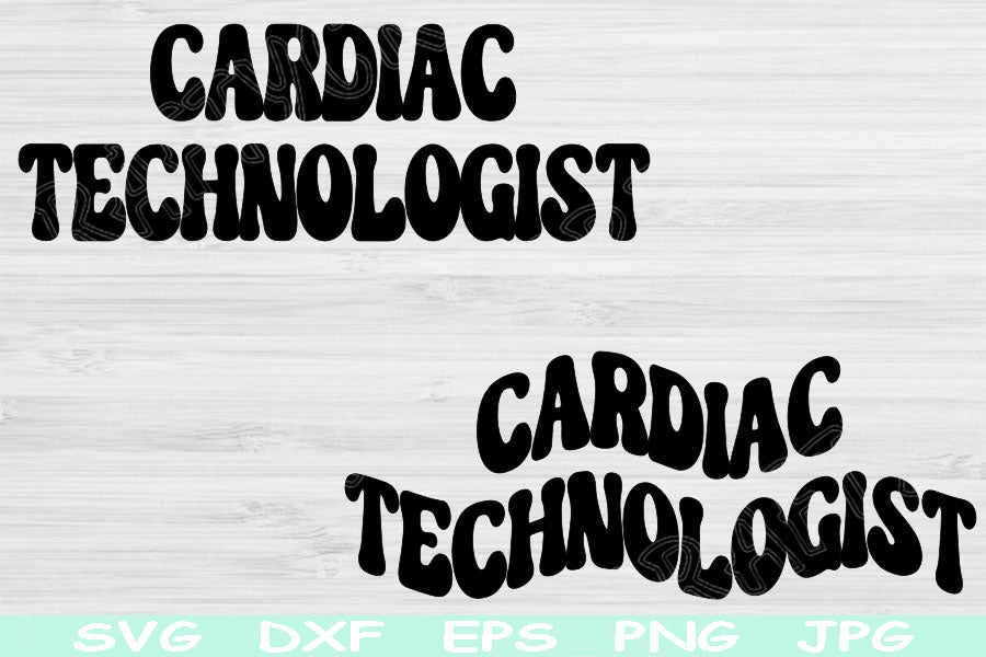 Cardiac Technologist Svg, Cardiac Tech Svg, Dxf, Eps, Png, Cricut Cut ...