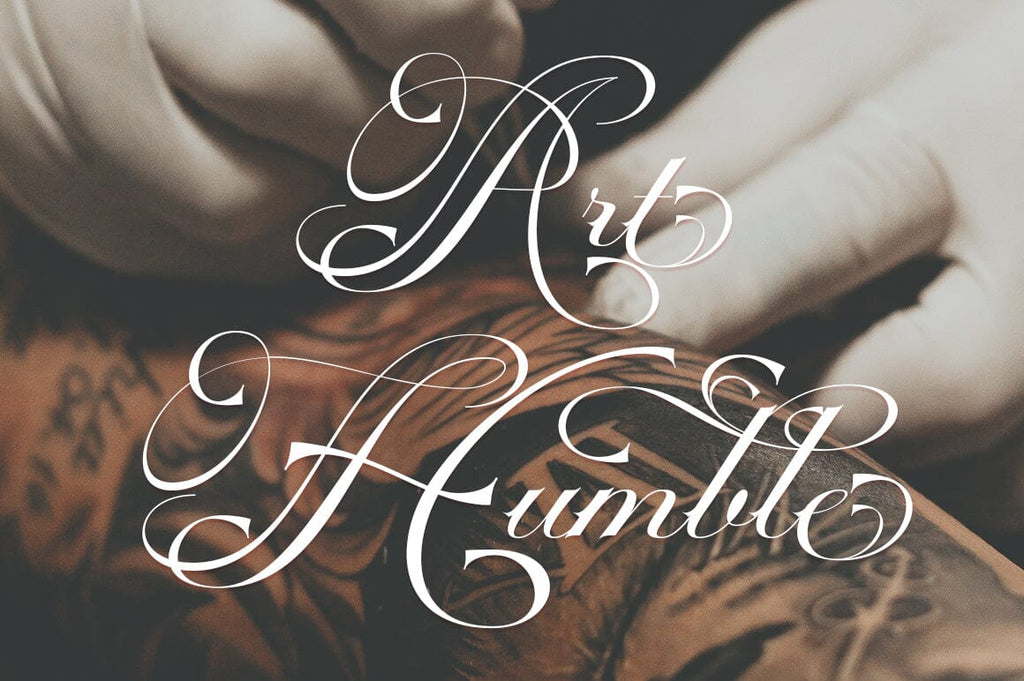 Cardilan | Tattoo Font - So Fontsy