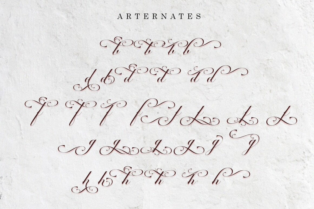 Cardilan | Tattoo Font - So Fontsy