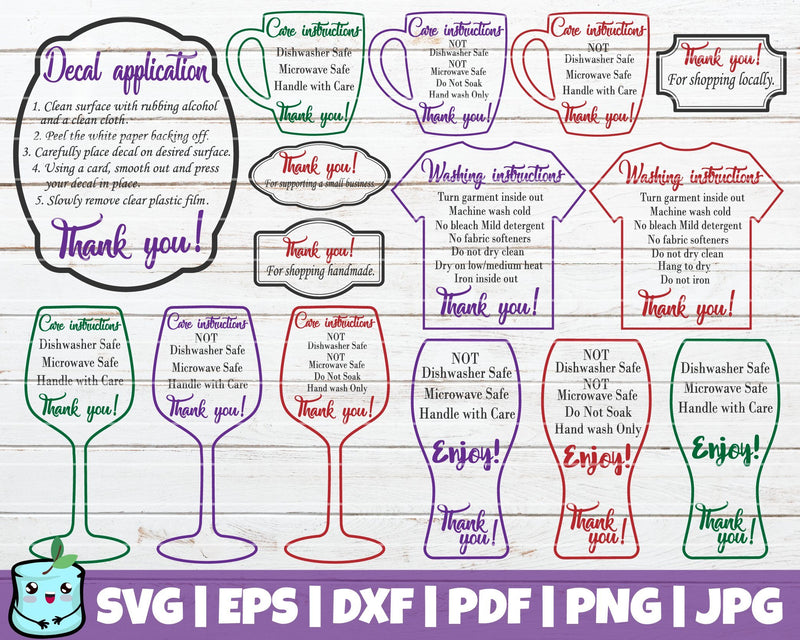 Care Card SVG Bundle - So Fontsy